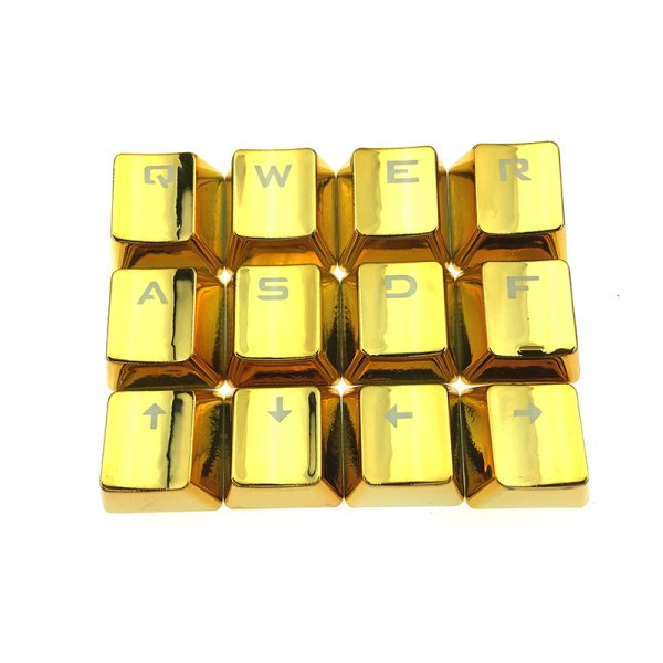 12 Metal coating keycaps for mechanical keyboard – Online Gaming Gear
