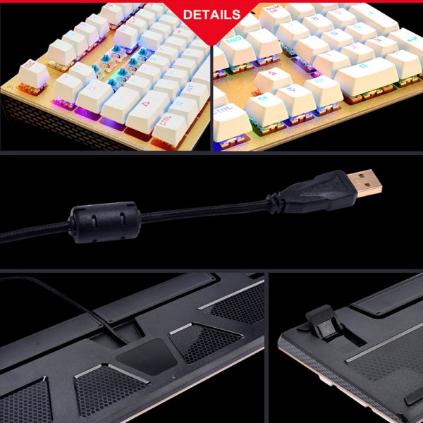 OGG | Elite RGB Mechanical Anti-ghosting Gaming Keyboard – Online ...
