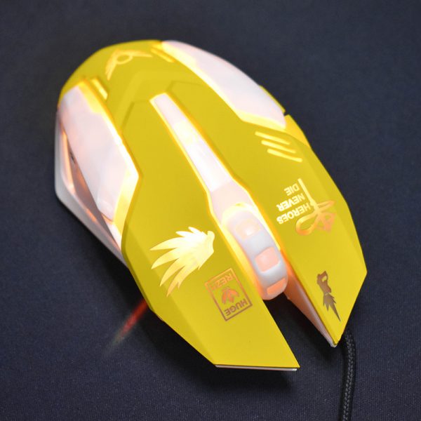 OGG K6 Elite Overwatch Mercy Gaming Mouse – Online Gaming Gear