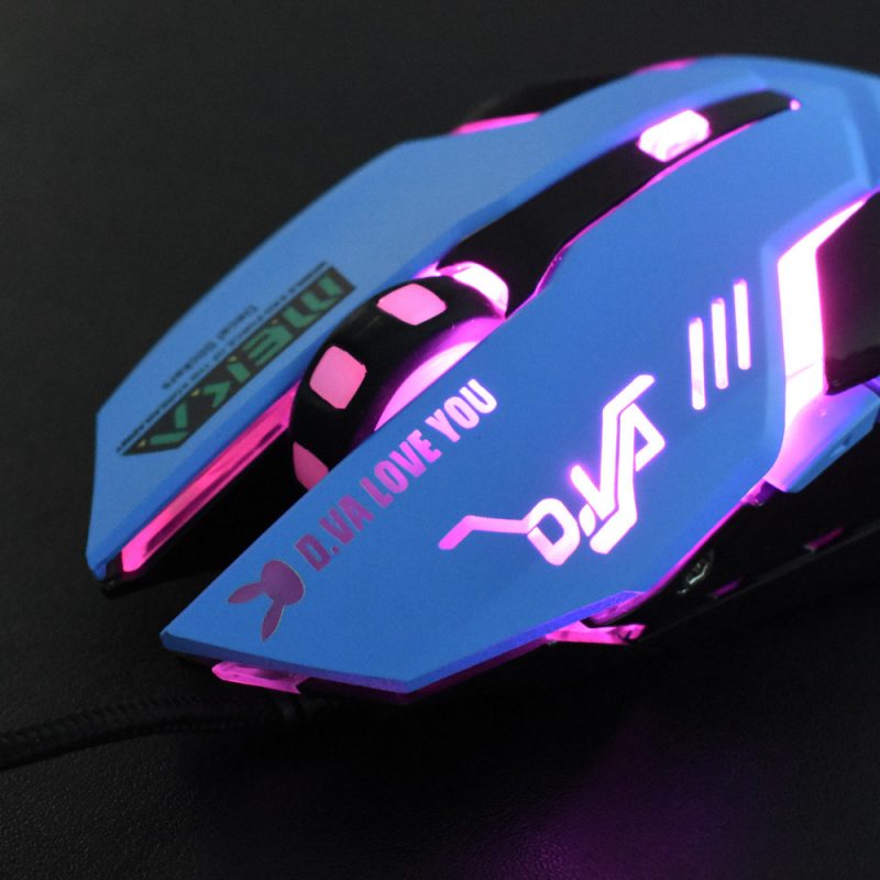 OGG K6 Elite Overwatch D.VA Gaming Mouse – Online Gaming Gear