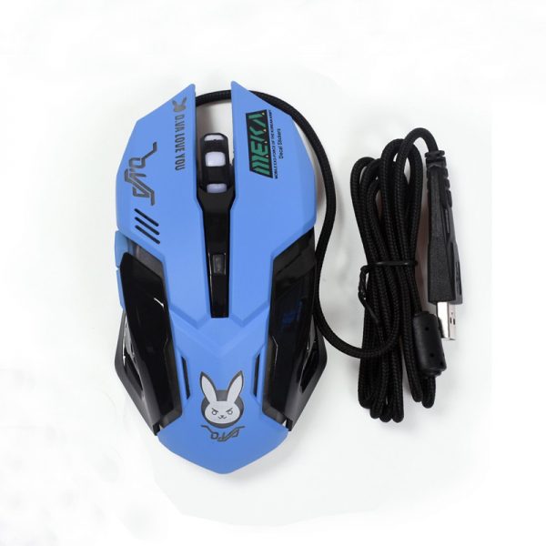 OGG K6 Elite Overwatch D.VA Gaming Mouse – Online Gaming Gear